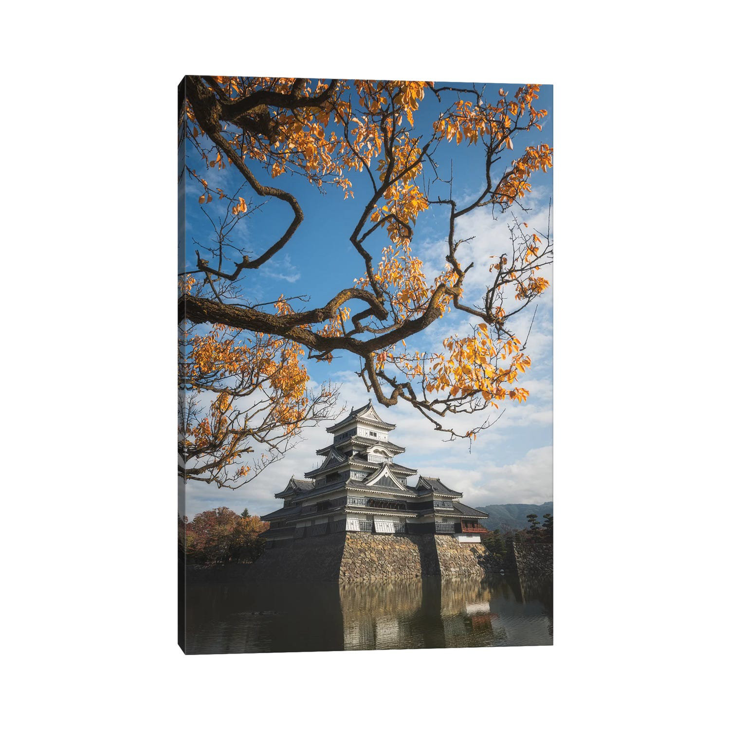 East Urban Home Matsumoto Castle XI by Daisuke Uematsu - Wrapped Canvas Photograph - Wayfair Canada
